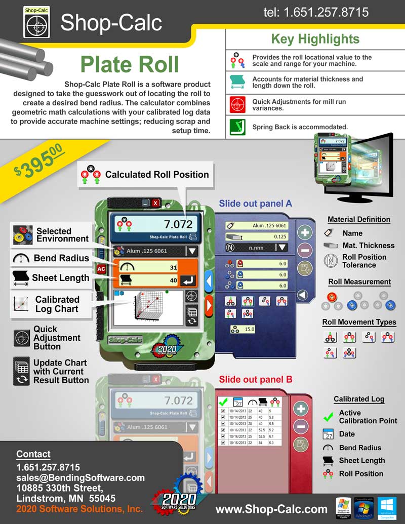 Shop-Calc Plate Roll | Pirate 4x4